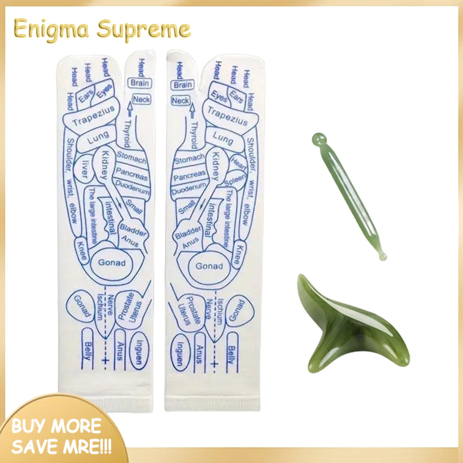 Enigma- Pressure Massage Socks Foot Massage Set with Acupuncture Point ...