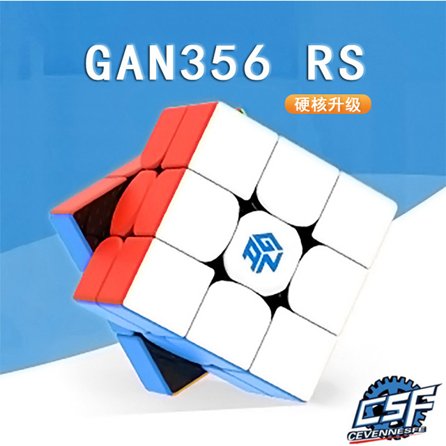 CEVENNESFE GAN RSC Rubiks Cube 3x3- Smooth bright-light sticker(Classic ...