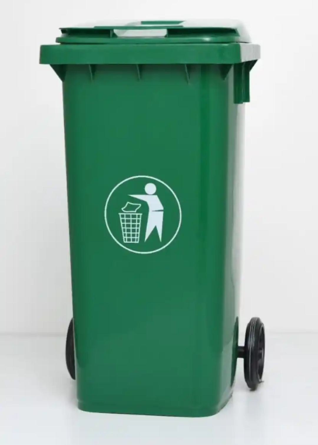 Dustbin 240 liters with wheels / Big size dustbin / Dustbin for outdoor ...