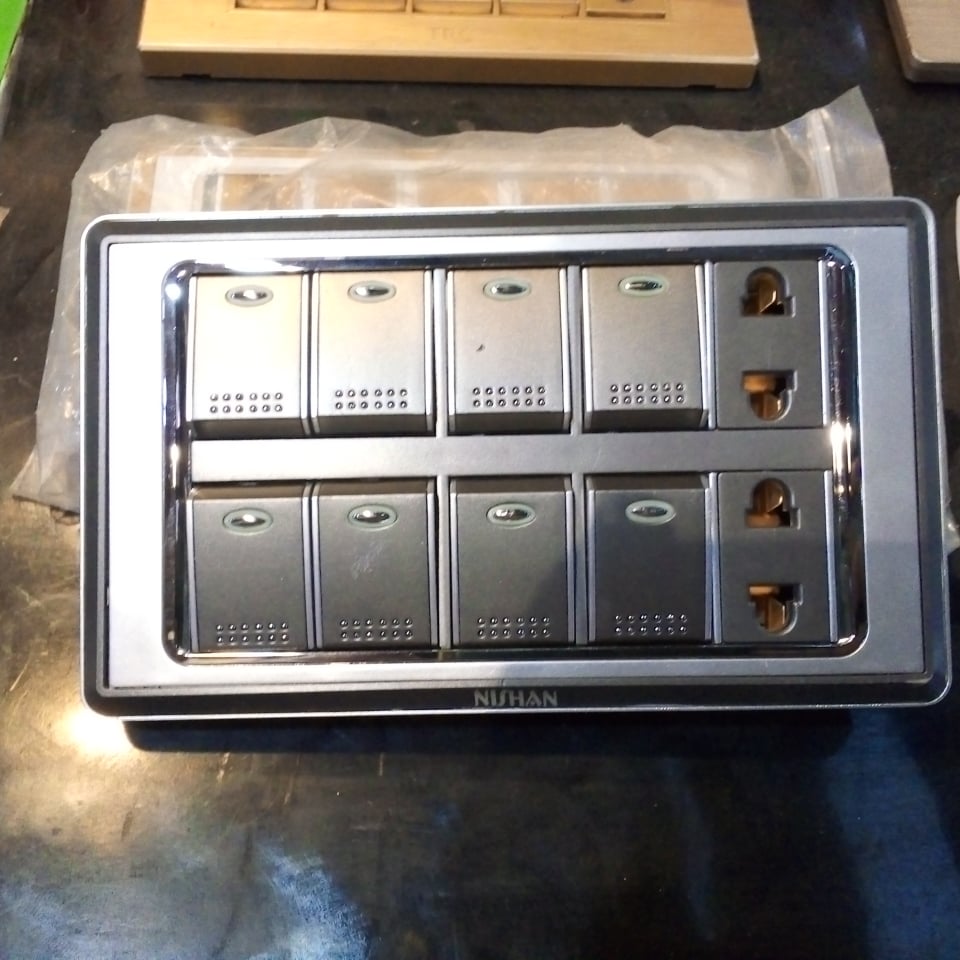 Electrics button switch board / Socket Premium quality Fitting button ...