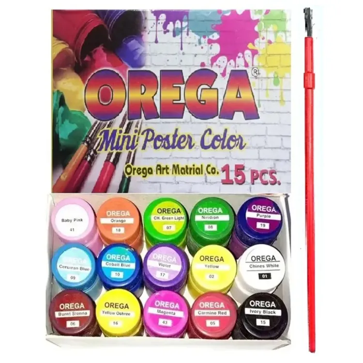 15-Piece Poster Color Set | Daraz.pk