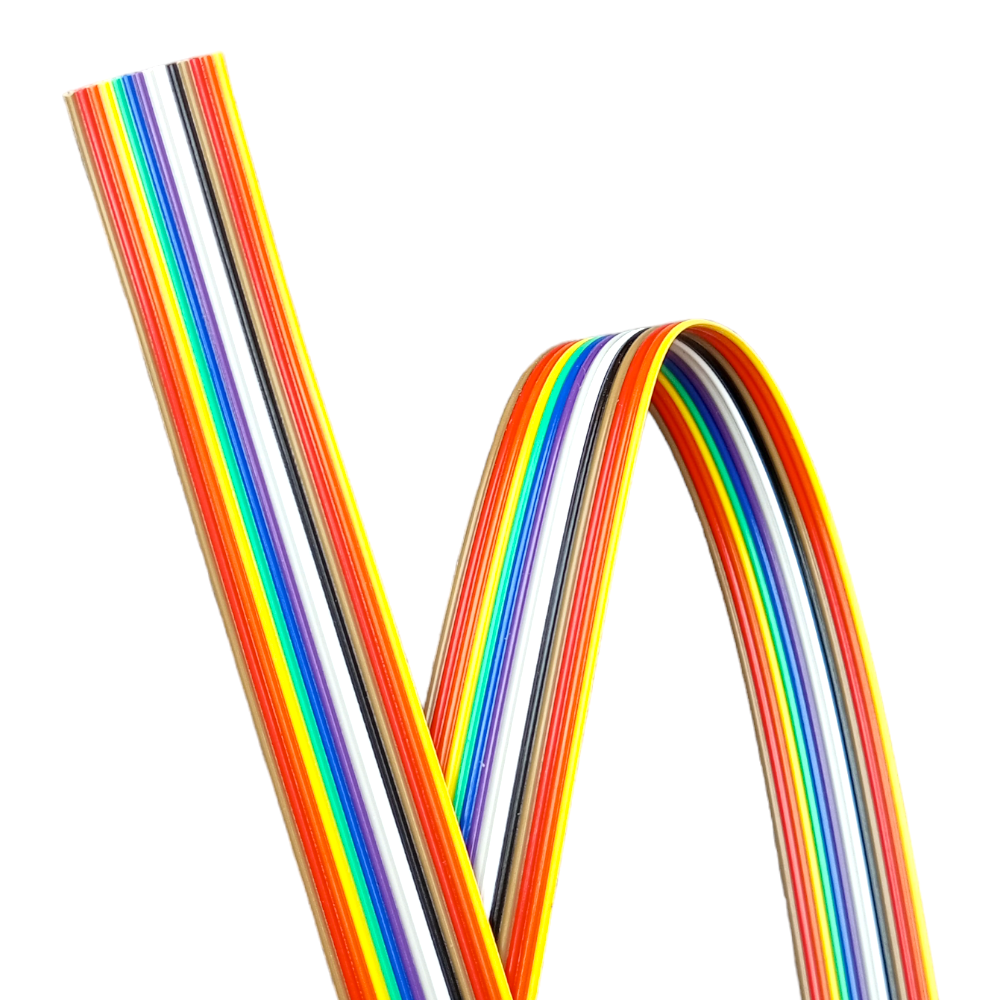 1F - 17 Wires 105C 300V 20AWG Flexible Flat Ribbon Cable Wire Color ...