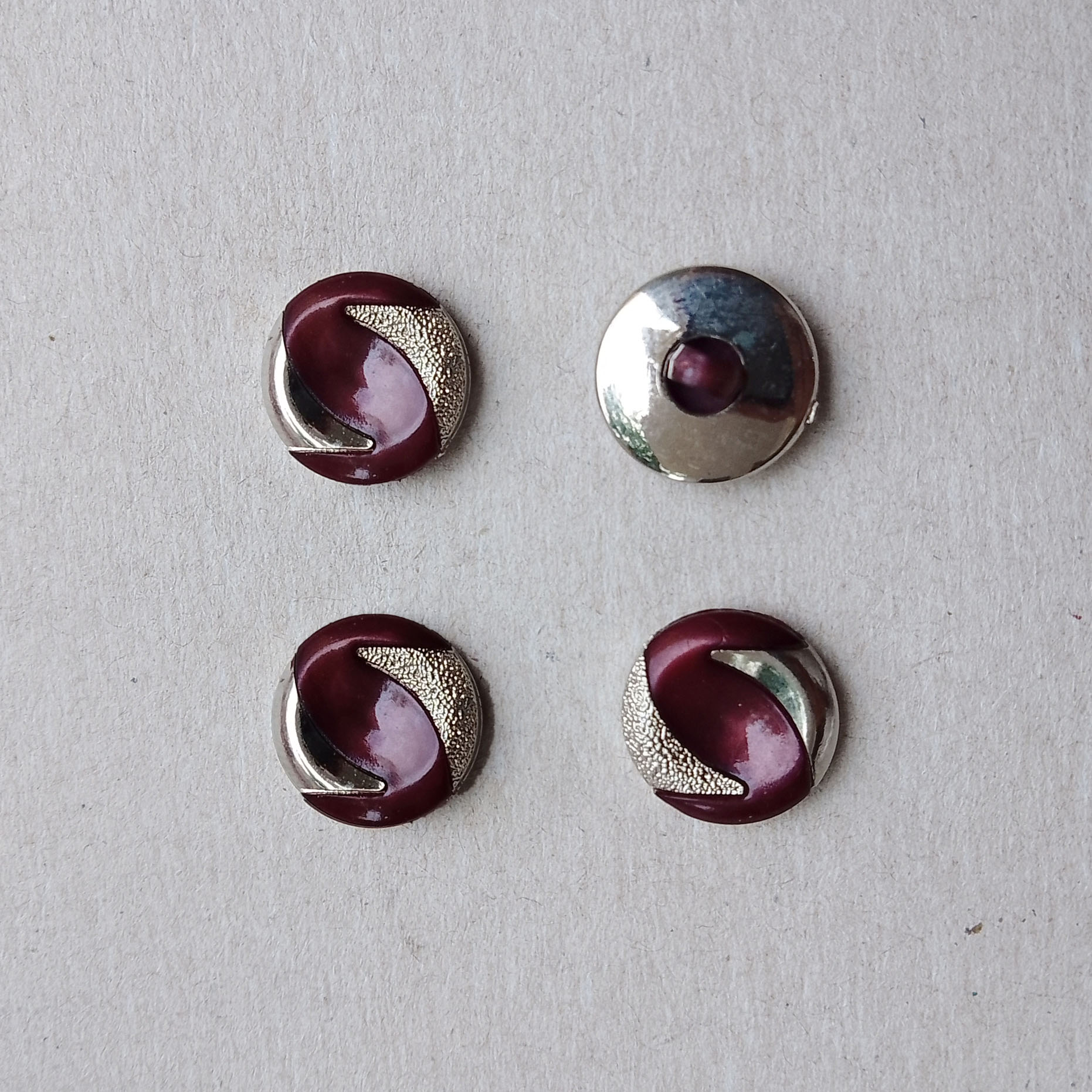 4-Pieces Pretty Fancy Decorative Buttons | Fancy Buttons for Men/Women ...