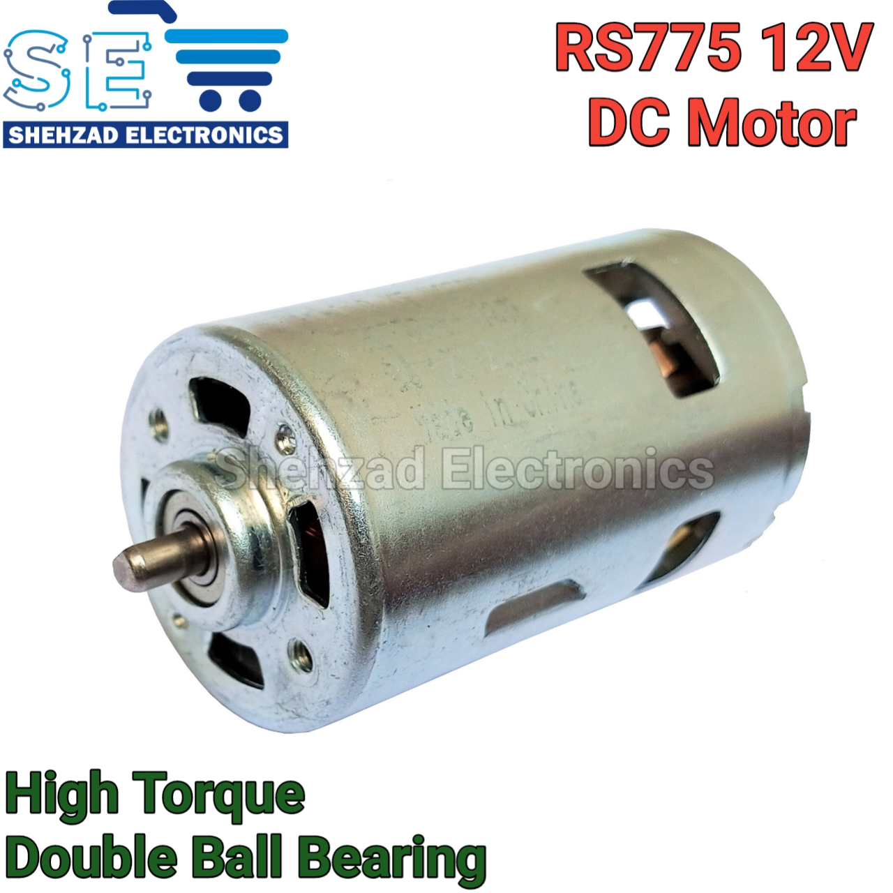 775 12V DC Motor 6000 RS775 Ball Bearing High Torque Low Noise Motor | Daraz.pk