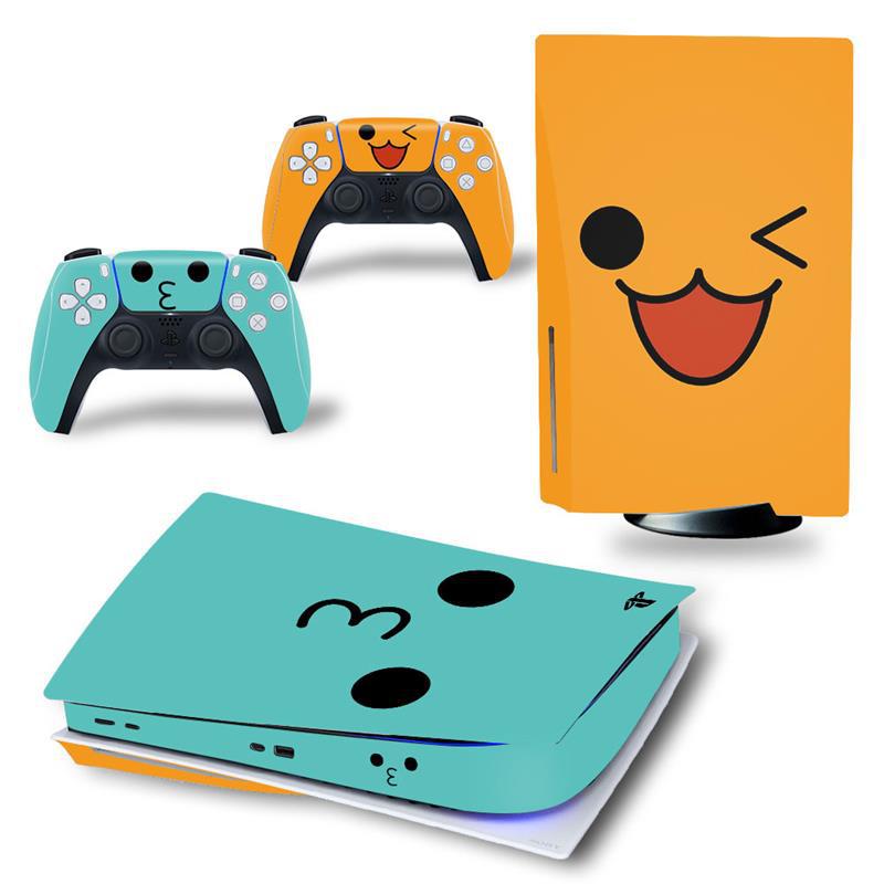 Suitable for Sony PS5 optical drive version stickers PS5 digital ...