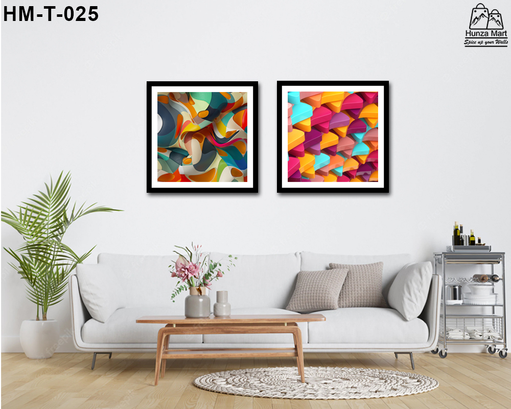 Fiber Border | Abstract Design Background | Wall Frame For Living Room ...