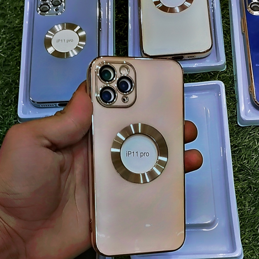 IPHONE 11 PRO My choice Elegant colorful case with Gold highlighting ...