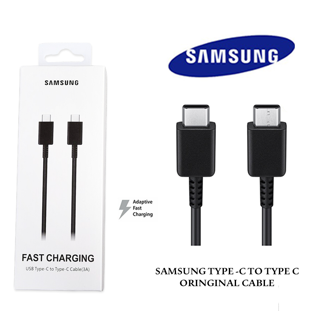 SAMSUNG TYPE -C TO TYPE C ORIGINAL CABLE | Daraz.pk