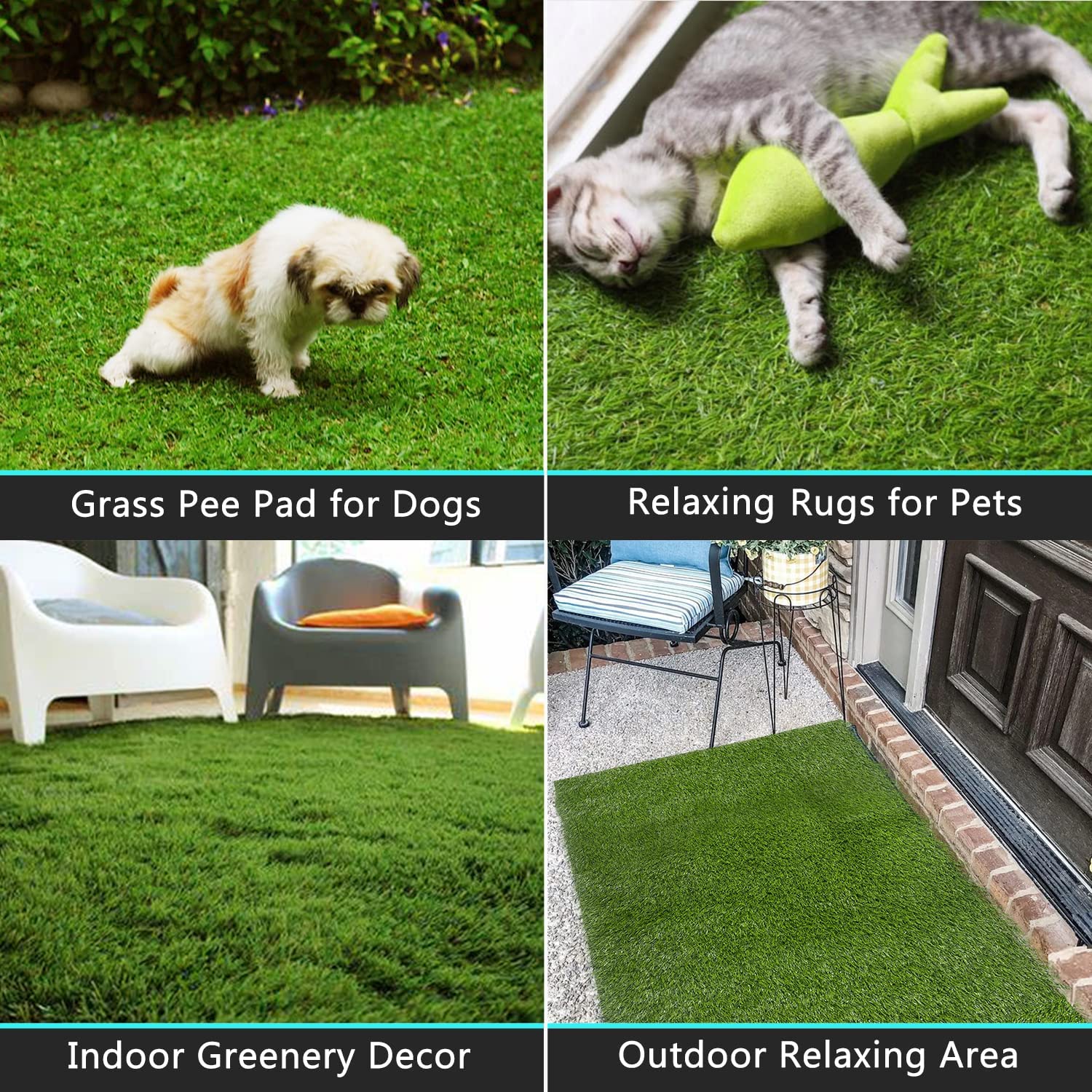 Tijarat online Artificial Grass - Real Feel American Grass -20Mm Grass ...