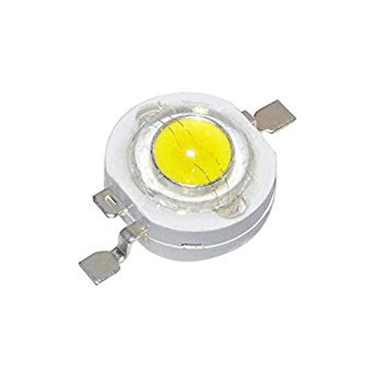 LED beads 1W Diode High Power Cool White Lamp Chip 3V-3.4V SMD LED for ...