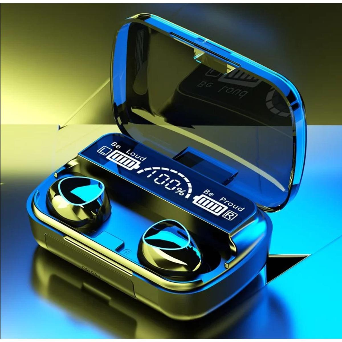 M10 TWS Waterproof Wireless Earbuds: 9D High-Quality Touch Control ...