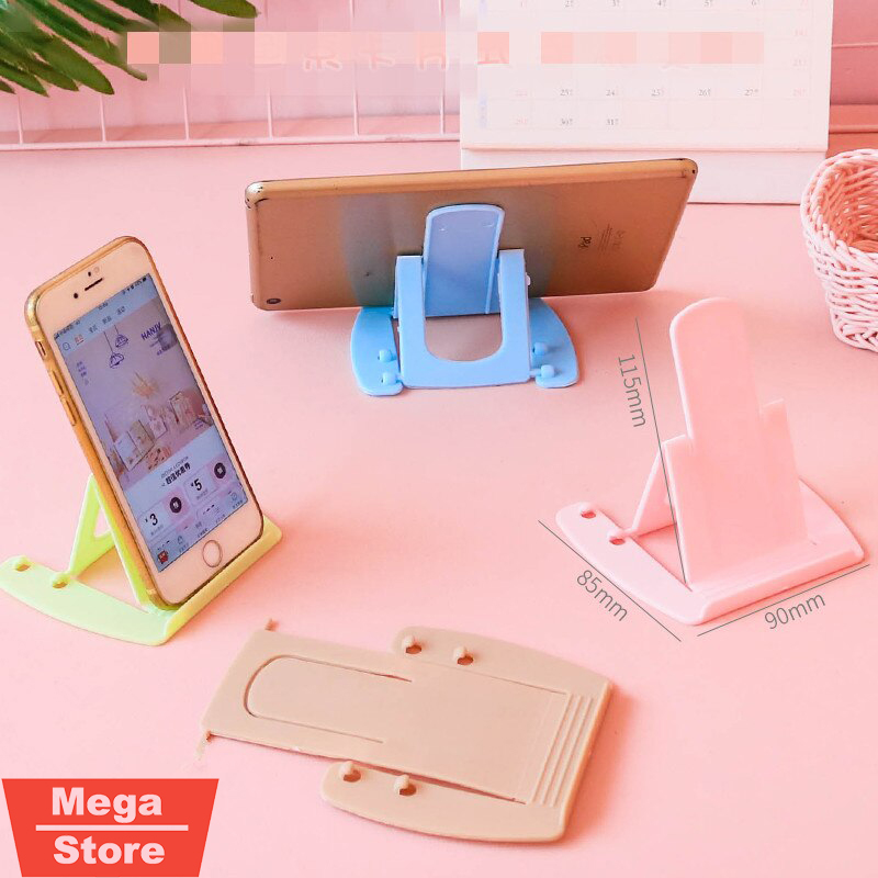 Folding Mobile Phone Holder Mini Portable Phones Card-Type Foldable Two ...