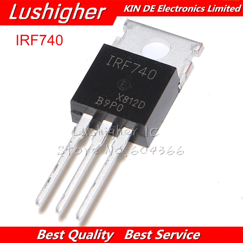10PCS IRF740PBF TO-220 IRF740 TO220 N-Channel Power Mosfet 400V 10A | Daraz.pk