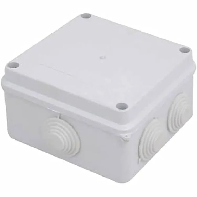 CCTV Waterproof 4x4 Inch PVC Box for Outdoor Camera Connections Waterproof Junction Box for CCTV ...
