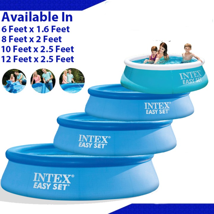 Intex Swimming Pool / swimming pools for kids/INFLATABLE POOL SIZE (6FT ...