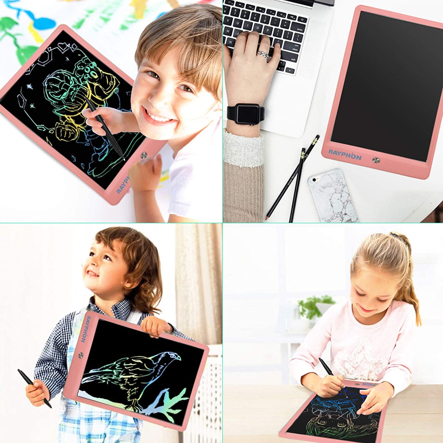LCD e Writing Tablet 8.5 inch, e Drawing Pad, Erasable e Writing Pad ...