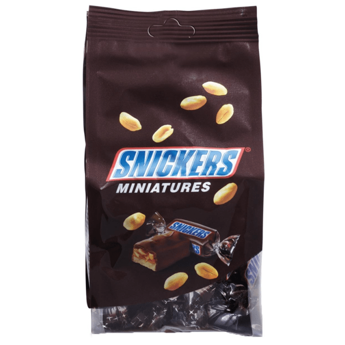 Snickers Miniatures Chocolate 220g | Daraz.pk