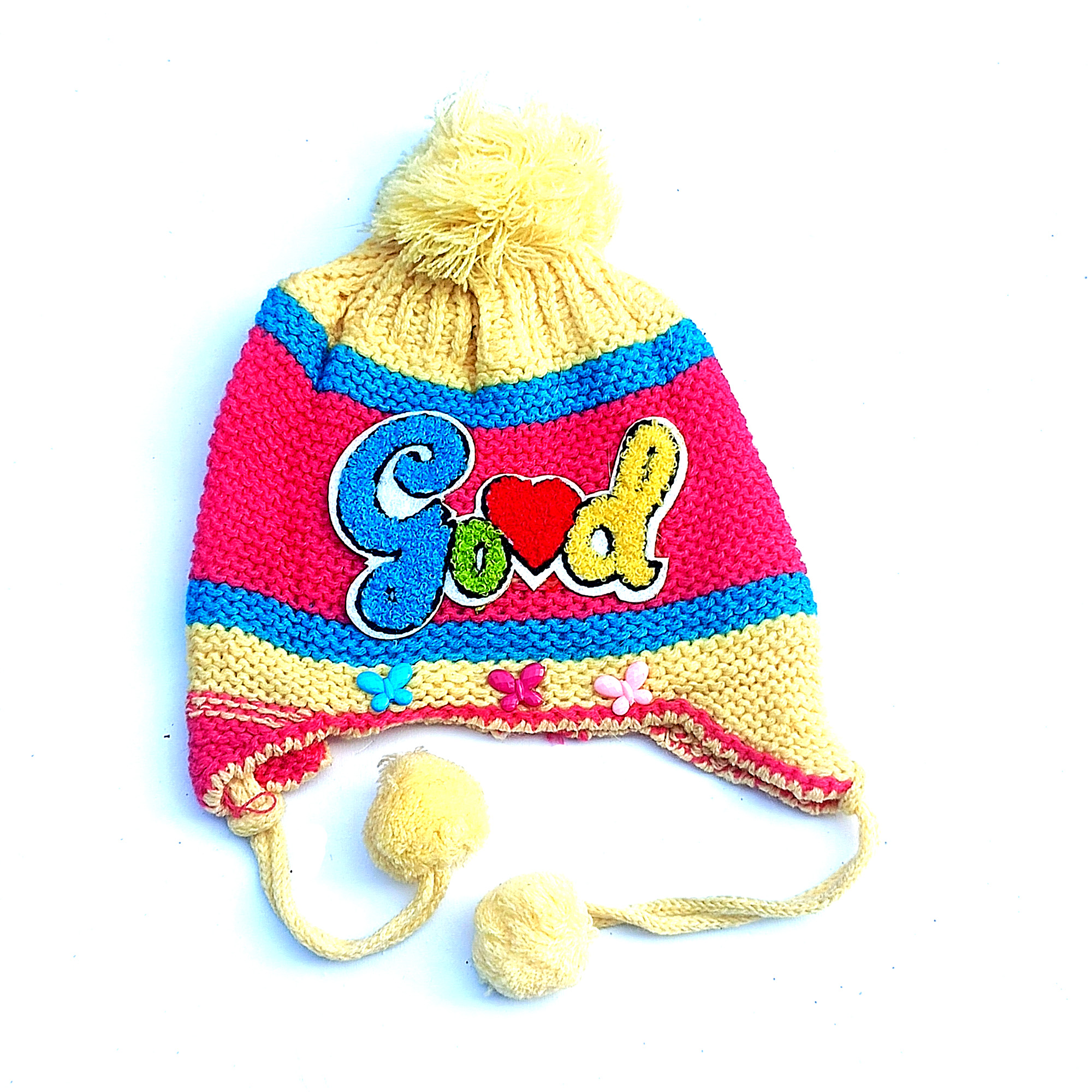Warm Thermal Cap Topi for Kids with Wool Fleece Inner Kids | Daraz.pk
