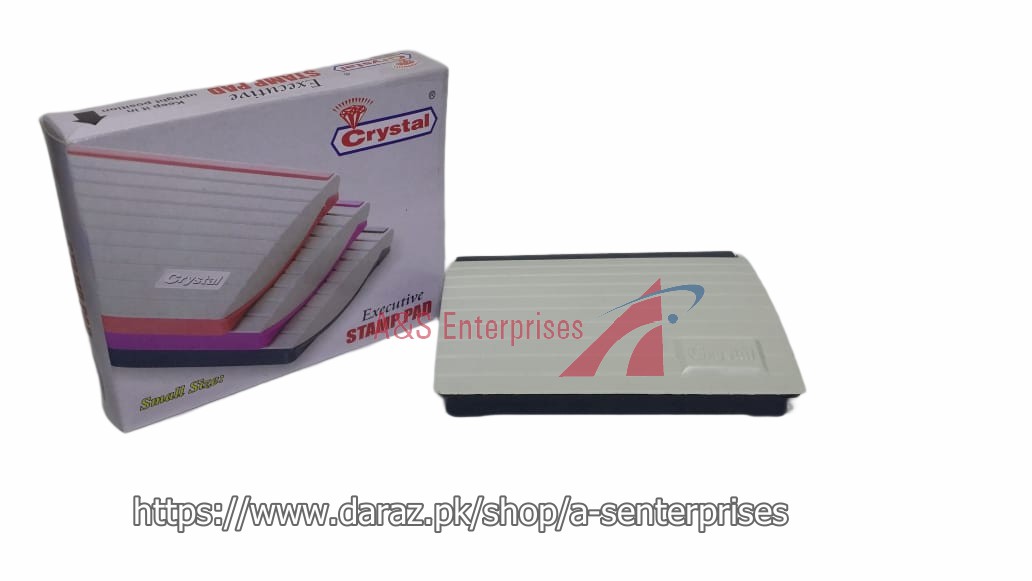 Crystal Stamp Pad-Executive Small Size All Colors | Daraz.pk