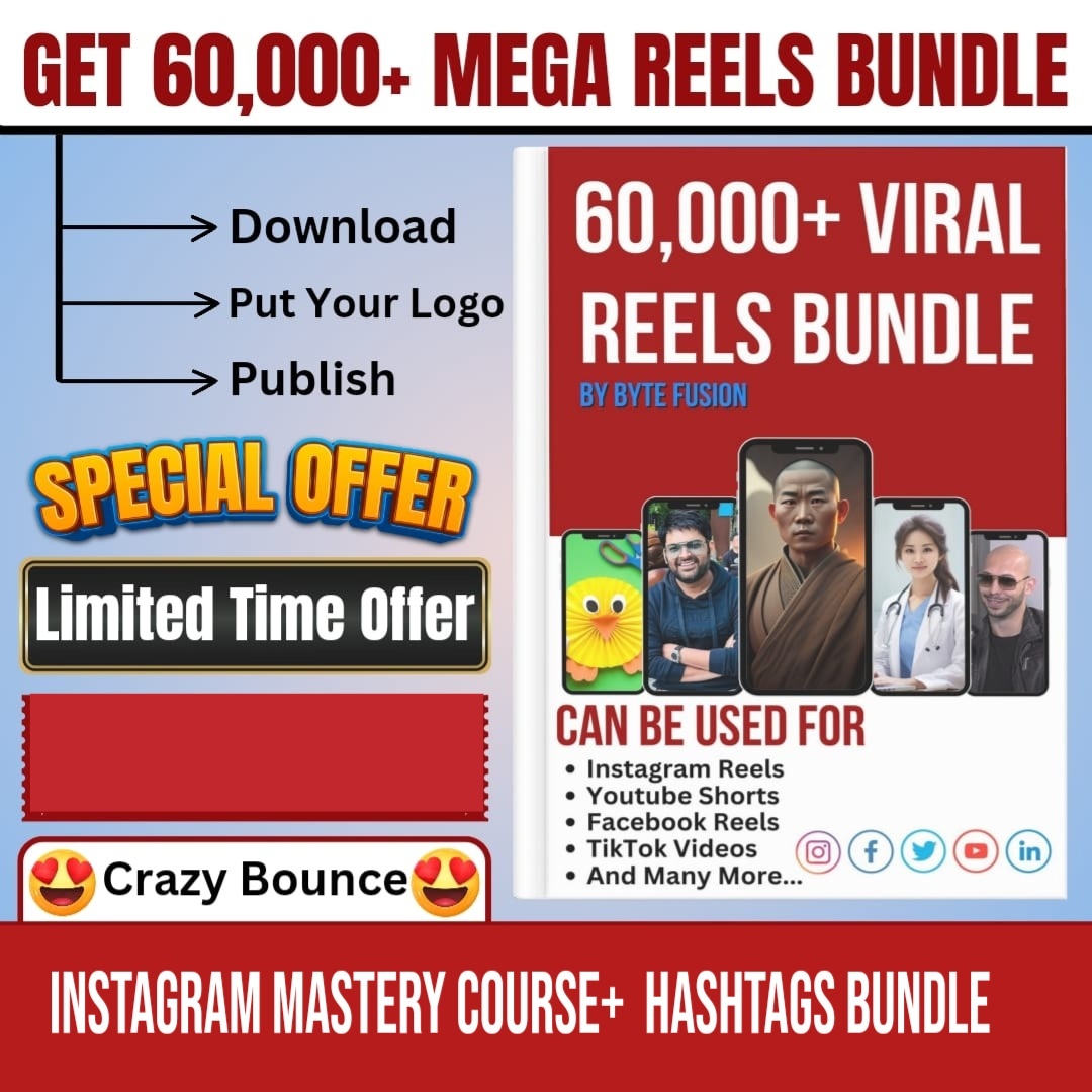 300k digital EBook and articles + 60,000 reels bundle for TikTok ...