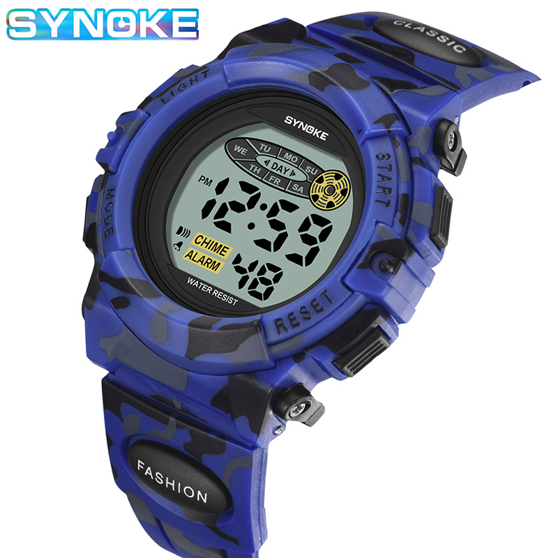 SYNOKE 9035 Official Kids Watches Boys Girls LED Digital Electronic ...
