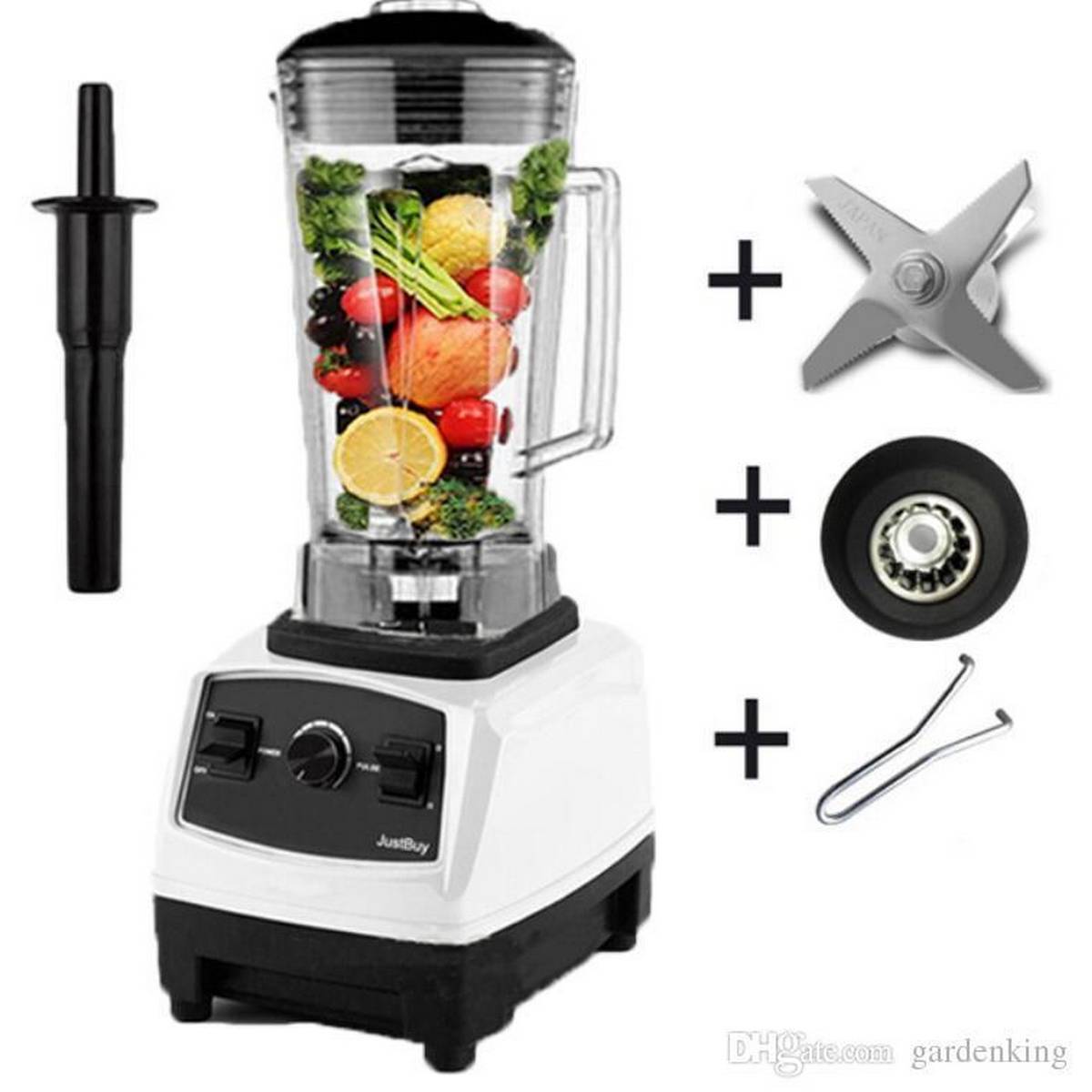 Commercial Electric Blender Mixer Juicer, Powerful Fruit Food Processor ...