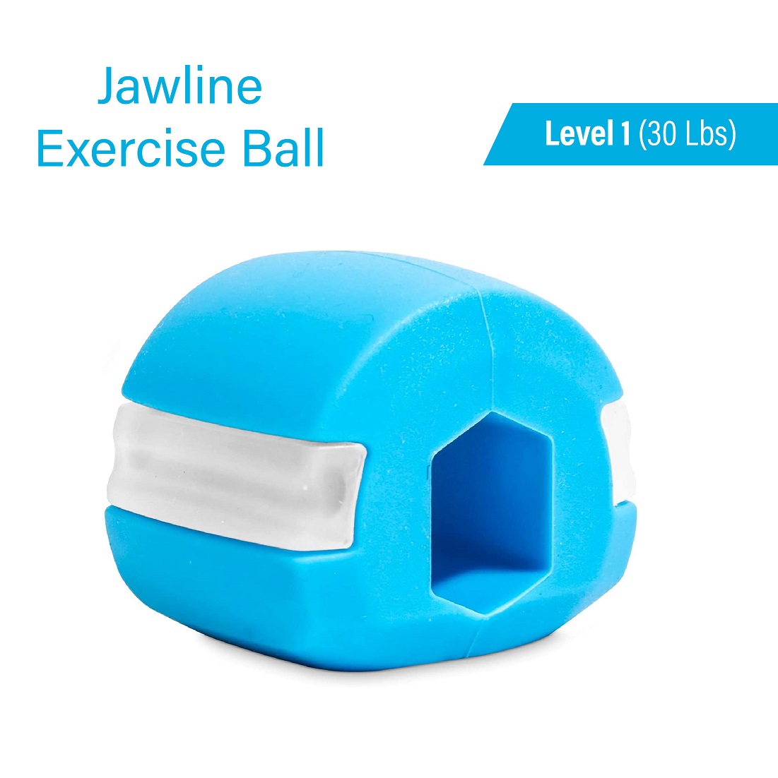 Jawline Shaper Jawline Exerciser Jawliner Chew Ball for Face Toning ...
