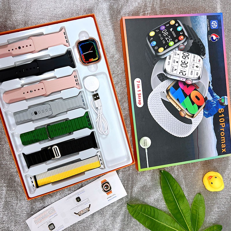 S10 Pro Max Smart Watch with 2" Full Touch HD Screen and Magnetic ...