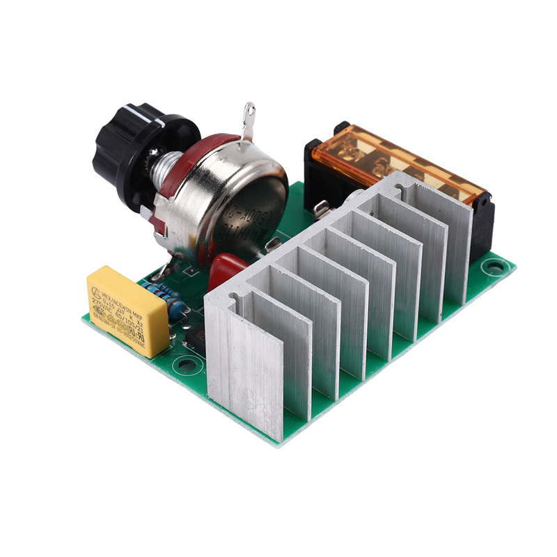 4000W AC 220V SCR Electric Voltage Regulator Motor Speed Controller ...