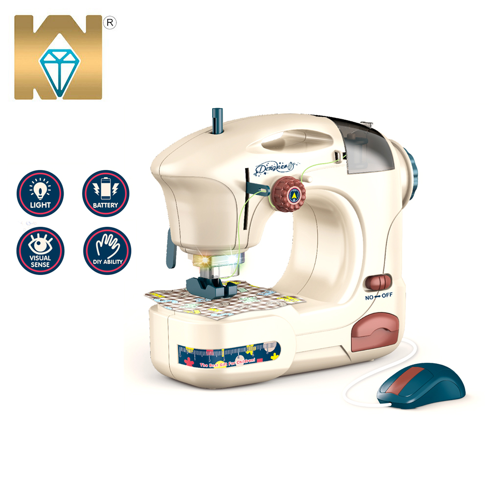 Electric Light Sewing Machine Home Appliance Toys Educational Kids Toy ...