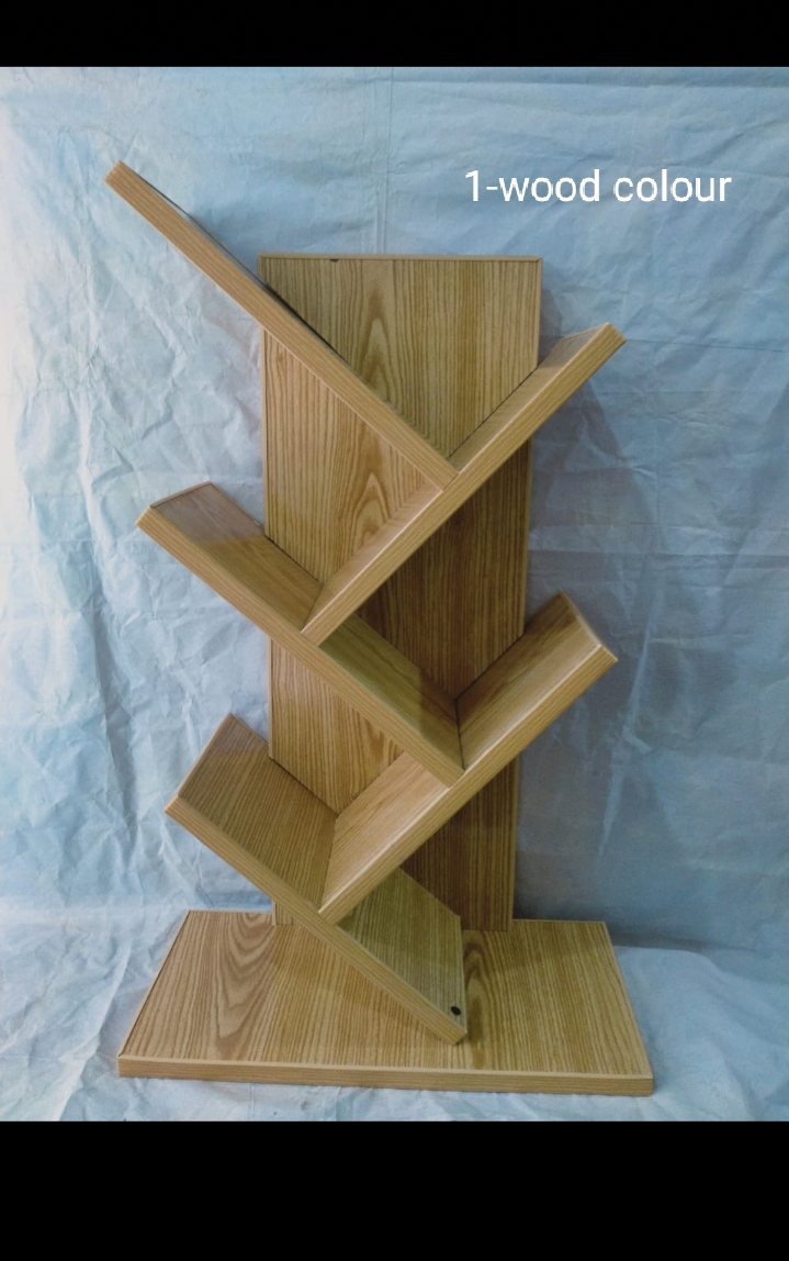 WOODEN BOOK RACK customized | Daraz.pk