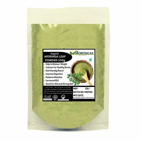 Organic Moringa Powder, 100 gm | Daraz.pk