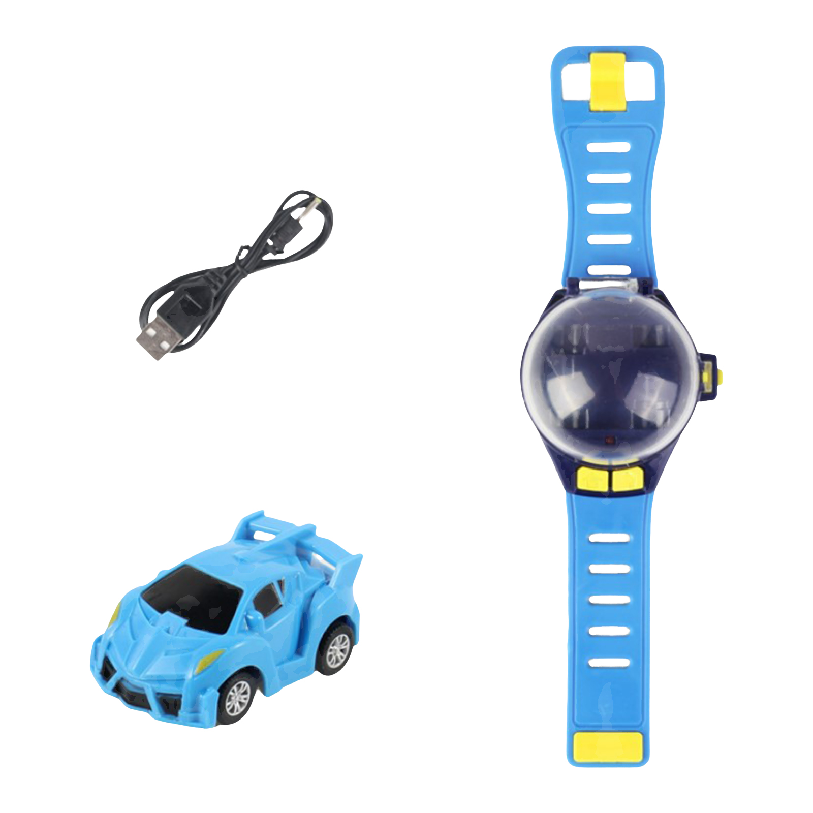 New Watch Remote Control Car Toy, Mini Cartoon Toys, Racing Watch, USB ...