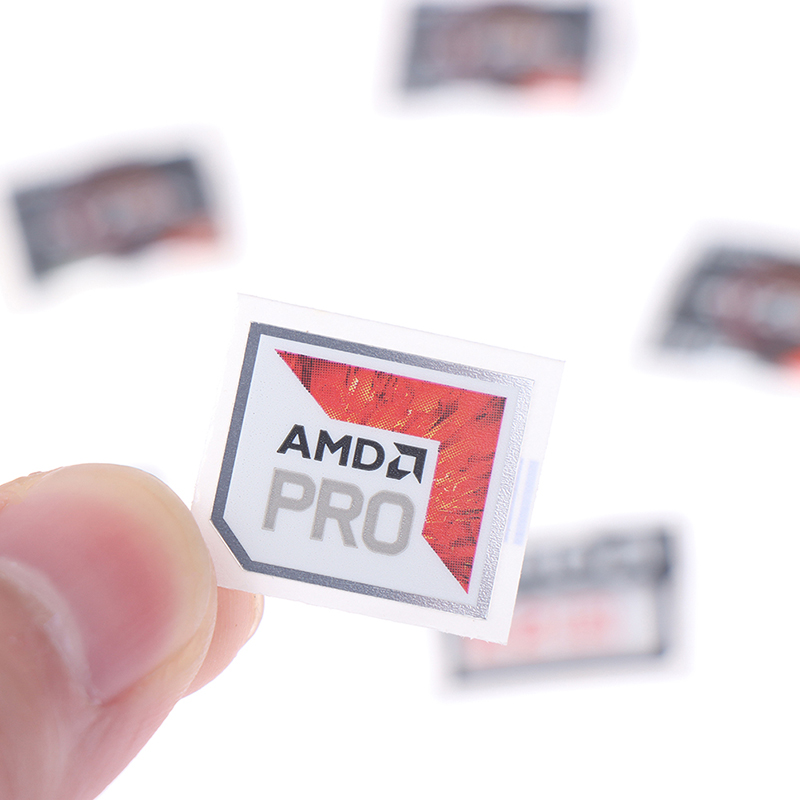 （NEW）5PCS AMD Processor Series Label Sticker A9 PRO E2 Ryzen 3 5 7 Logo ...