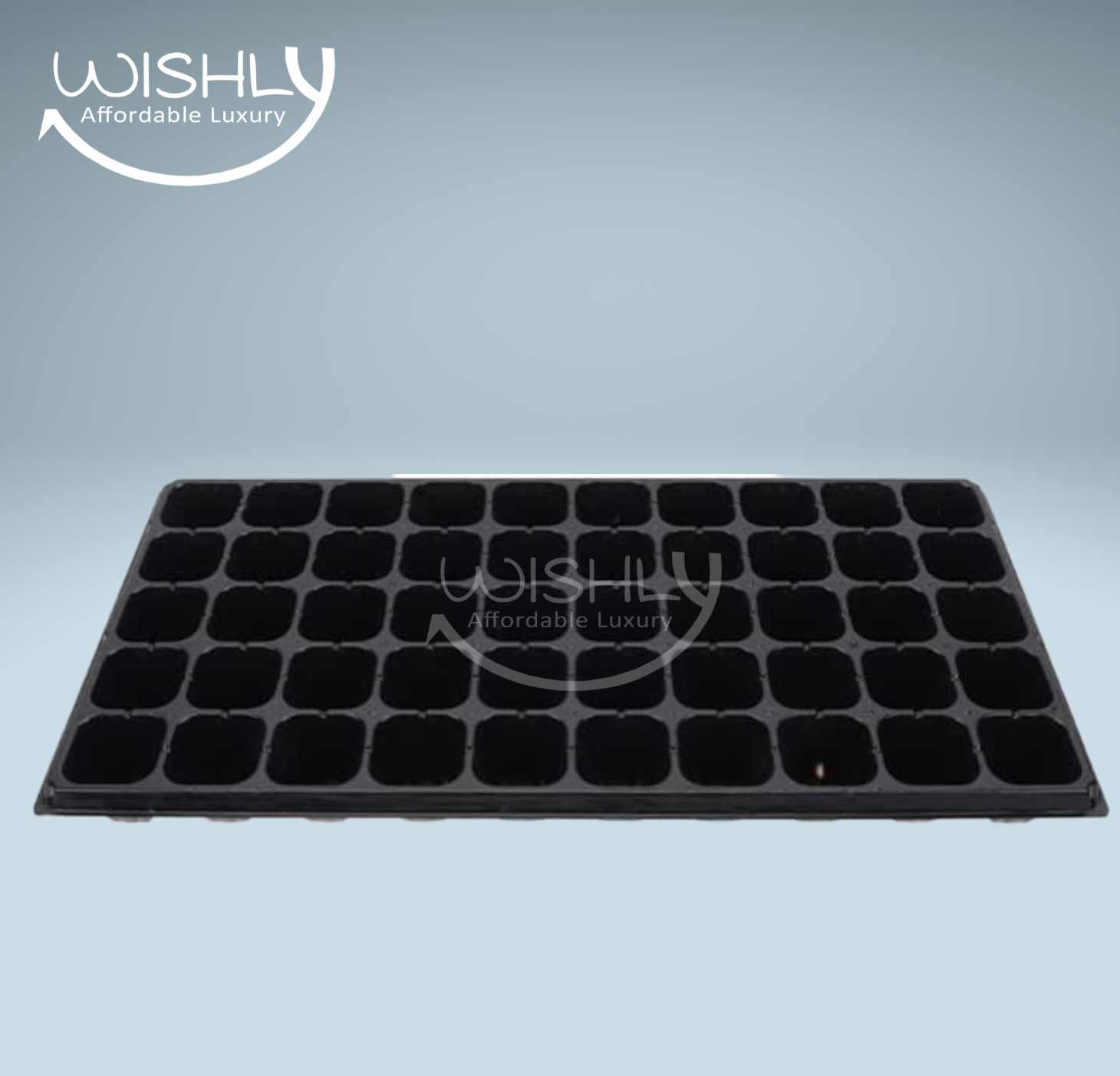Wishly Plastic Hydroponic seedling tray 50 Holes/Cells for Seeds ...
