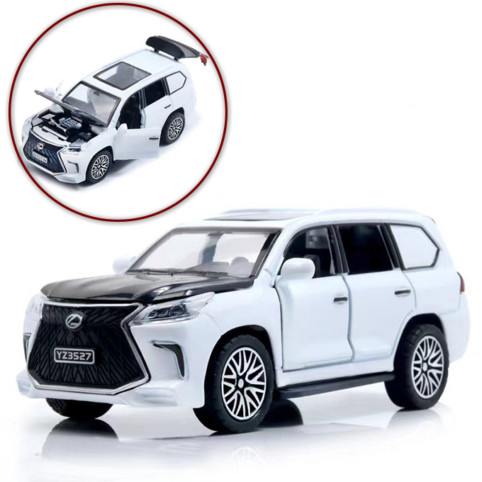 Lexus Land Cruiser Prado - Alloy Children's Sports Model Car Die-Cast ...