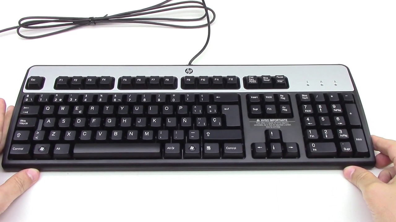 Keyboard USB Wired HP Classic Model SK-2885 Orignal 100% | Daraz.pk