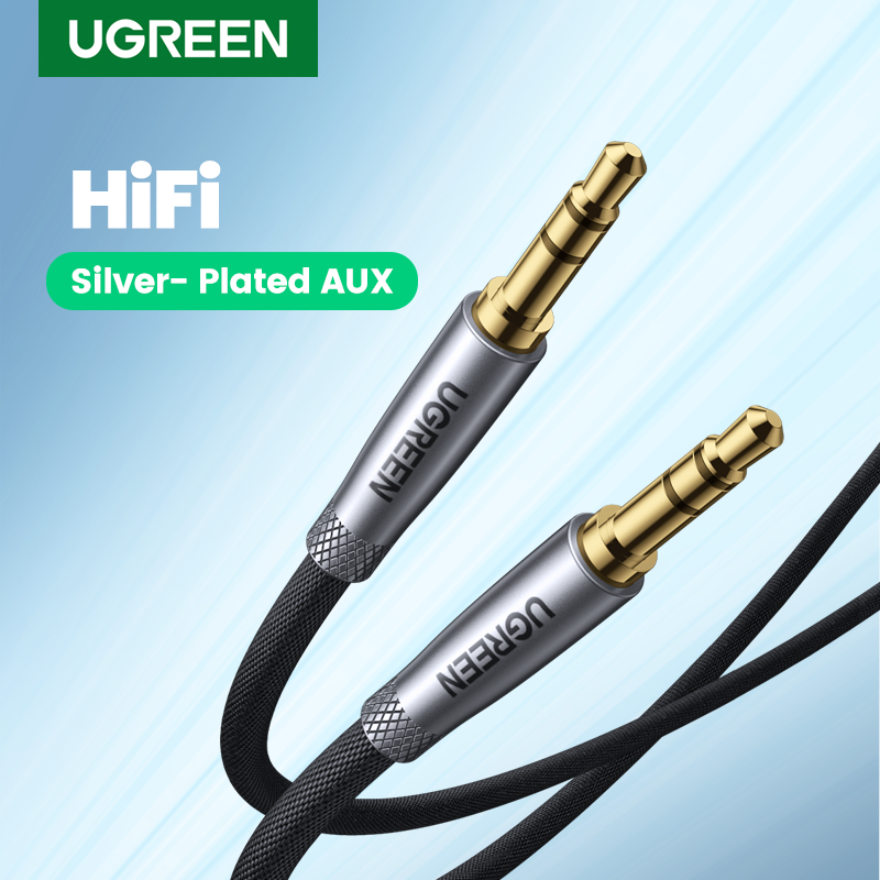 Ugreen HiFi aux cable 3.5mm audio speaker cable 3.5 jack for guitar ...
