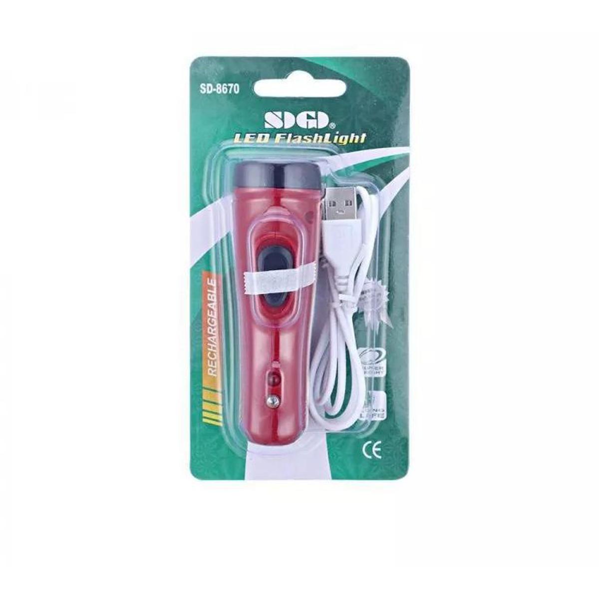 Mini Rechargeable LED Torch Light with Money Checker | Daraz.pk