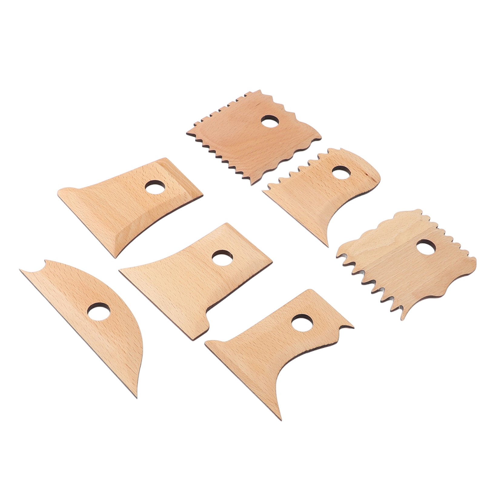 Pottery Ribs 7 Different Styles Pottery Foot Shaper Tools Polished for ...