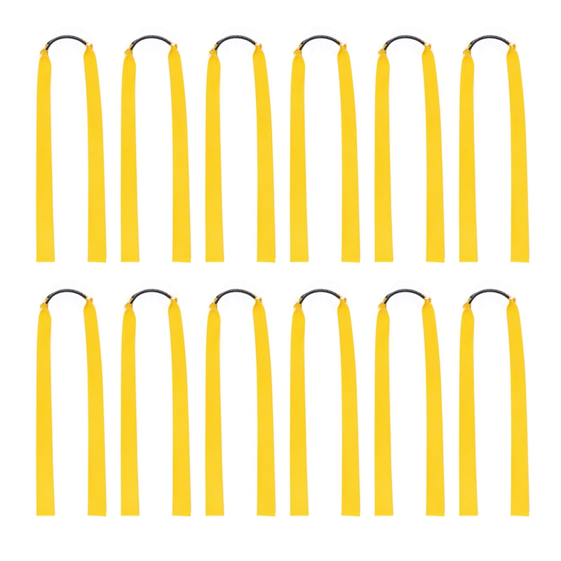 OIMG 12Pcs Rubber Bands For Catapult Widened Flat Catapult Bands ...