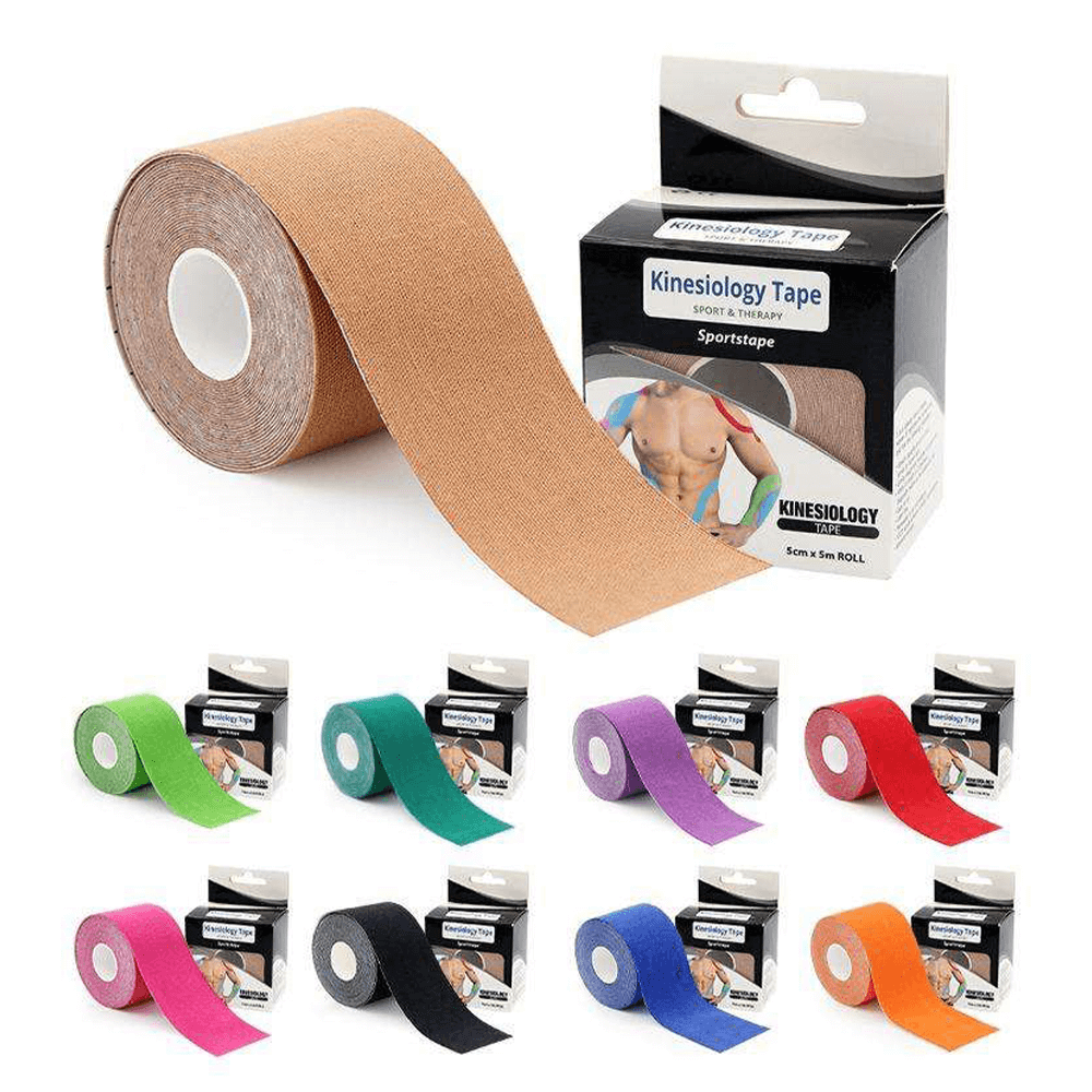 Kinesiology therapeutic tape for physiotherapy, muscles, relaxation ...