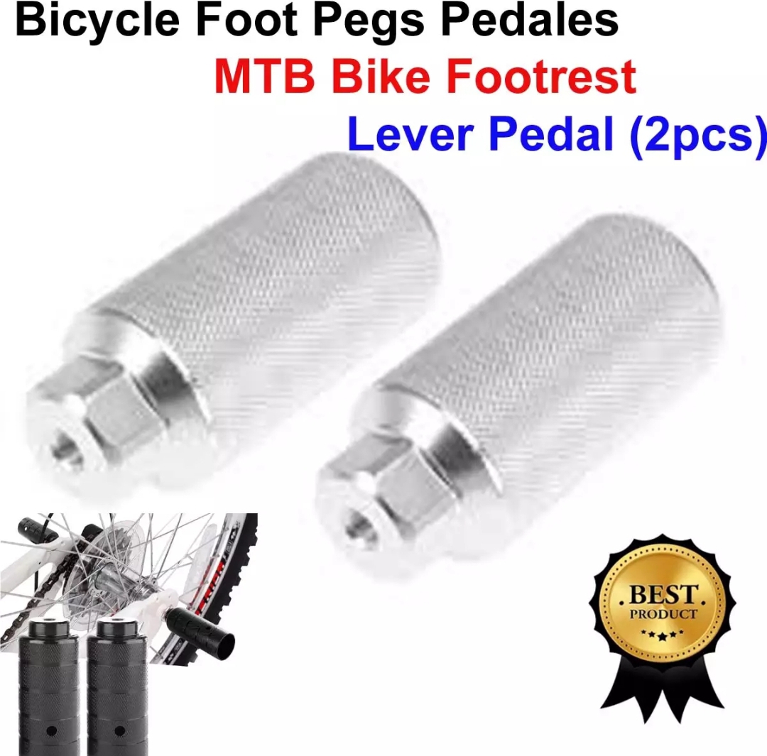 Rear Axle Footrest For Bicycle/Bicycle rear pedal MTB Bike Foot Pegs ...