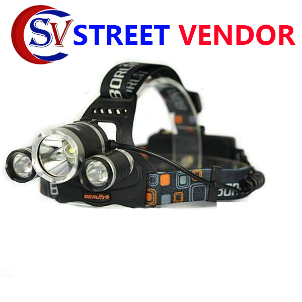 Portable mini Zoomable Rechargeable LED Headlamp High Power LED ...