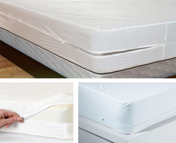 Mattress Zipper Cover Terry & Jersey Fabric Mattress Cover – Waterproof ...