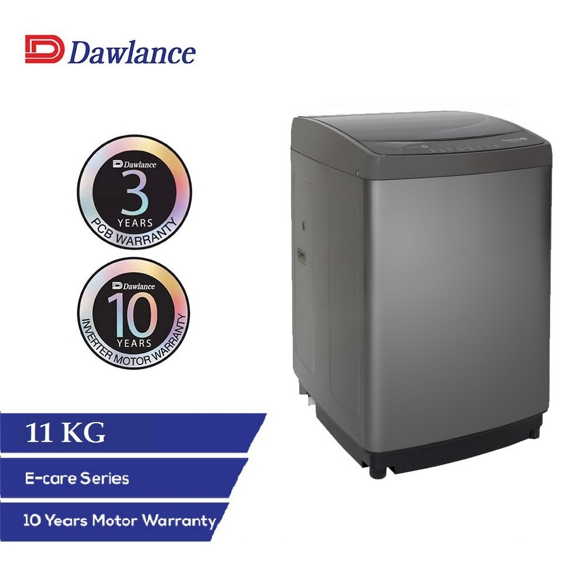 Dawlance DWT 1165 PL E-Care Series 11 kg Fully Automatic Top Load ...