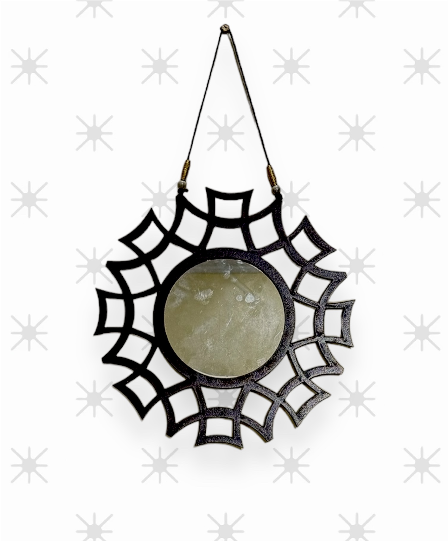 Stunning Wall Hanging Mirror Hanging Hooks - Rope Hanging Shelve for ...