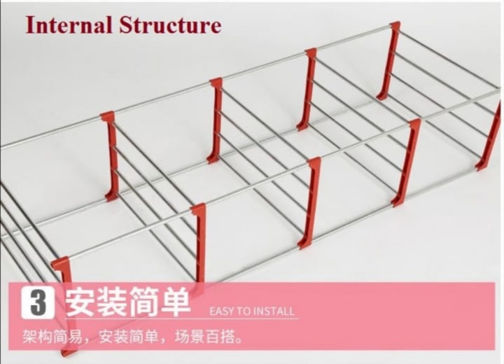 Competitive Price Thickened Book Rack Shelf Portable Metal Book Shelves ...