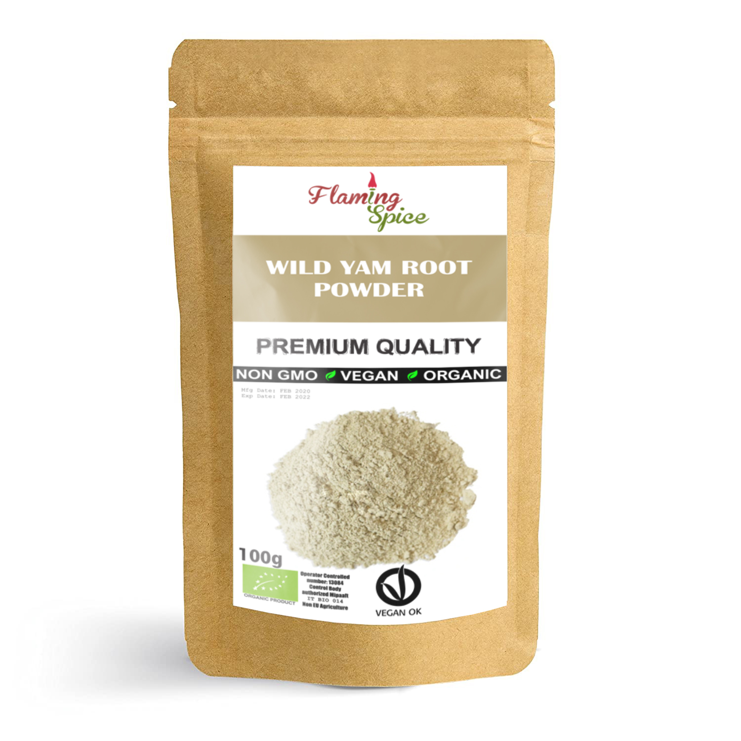 WILD YAM ROOT POWDER 100g | Daraz.pk