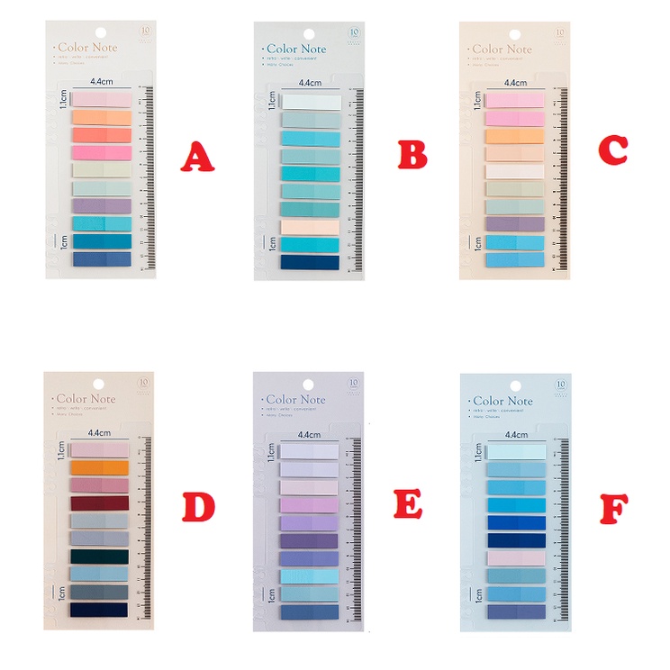 European Retro Sticky Notes 200 Pet Loose-leaf Index Stickers Sticky ...